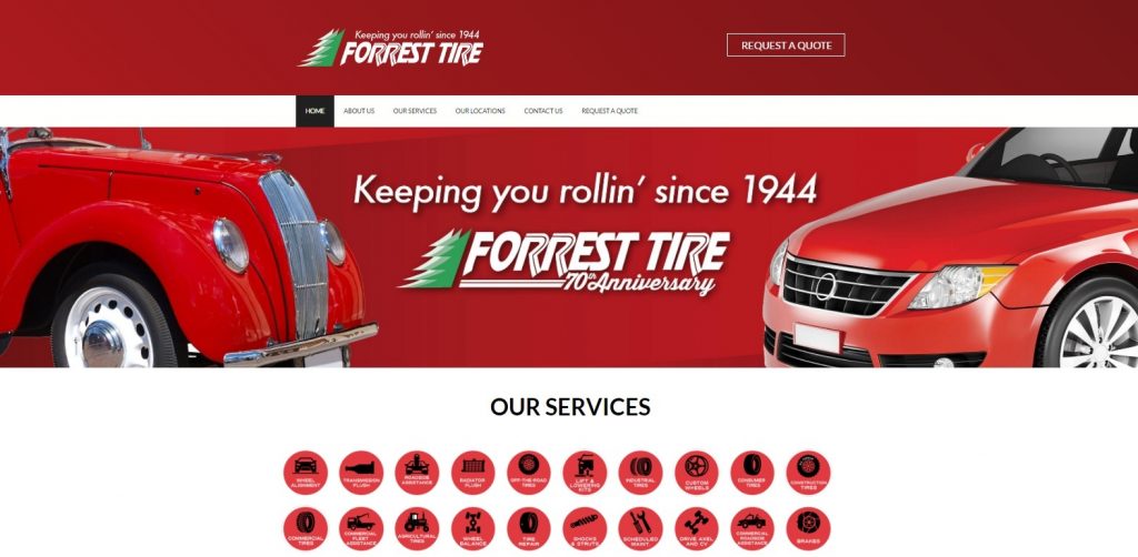 8 Signal redesigns four client websites